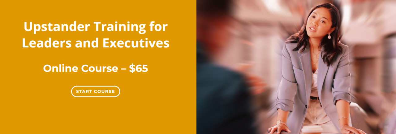 Upstander Program | Transforming Bystander Behaviour into Upstander Action